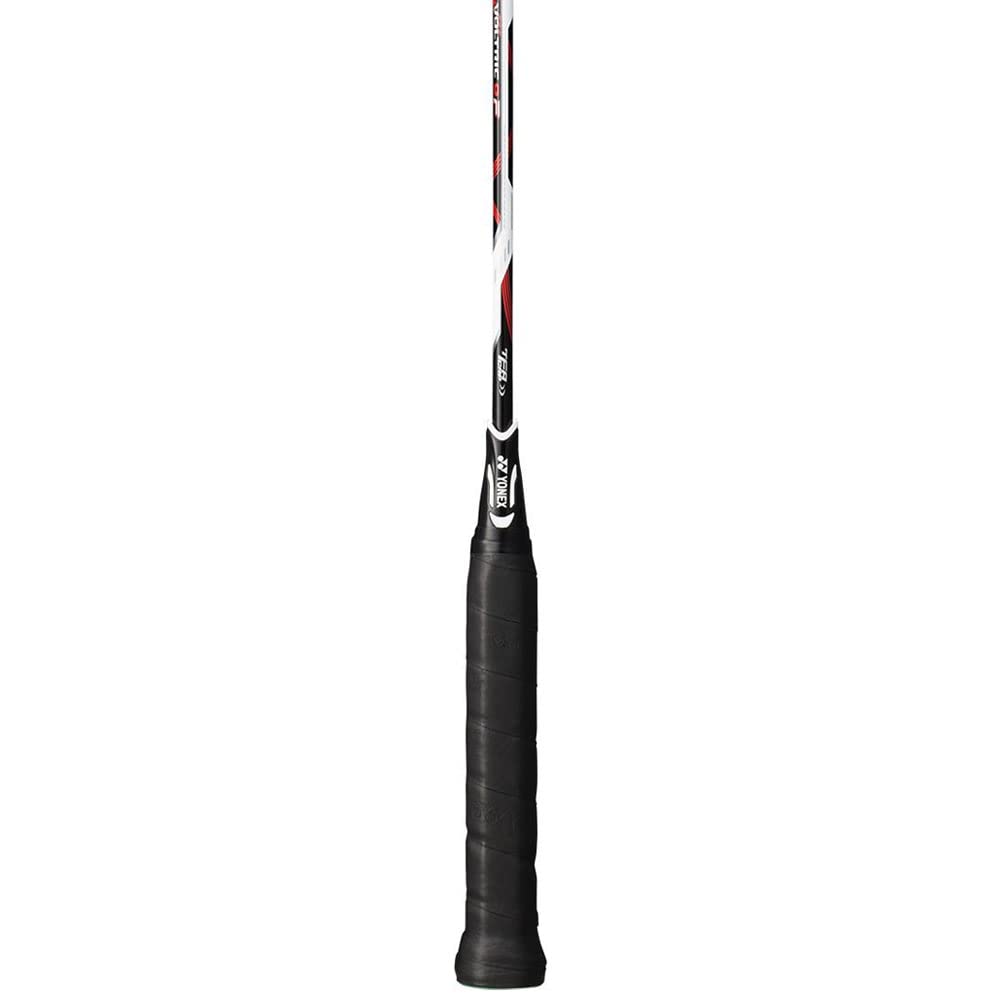 YONEX Voltric 0F Badminton Pre-Strung Racket (Black/Red)(4UG5)