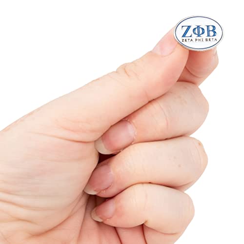 Zeta Phi Beta Lapel Pin Enamel Sorority Greek Letter Formal Wear Blazer Jacket (Lapel Pin - Design E)