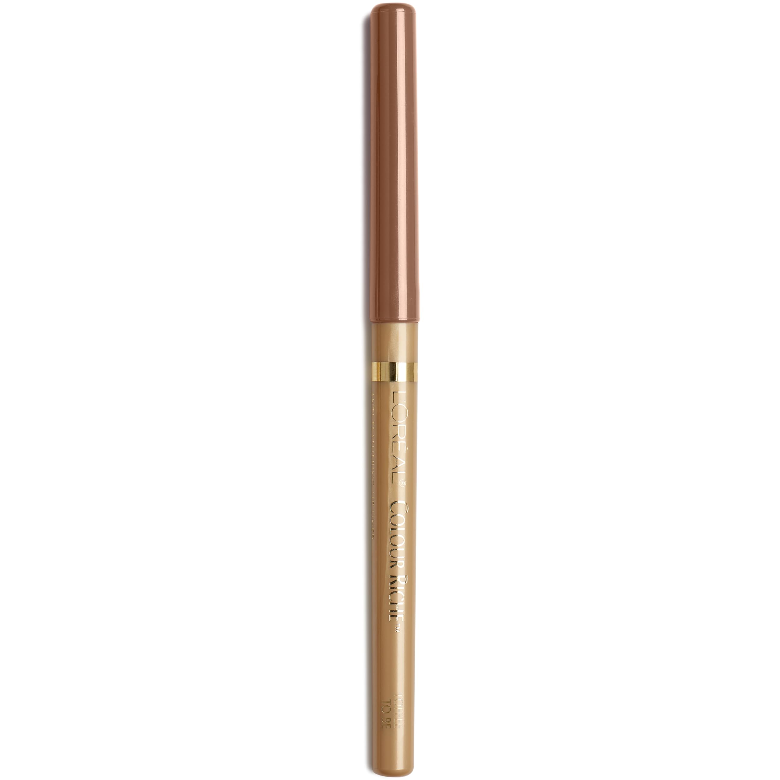 L’Oréal Paris Colour Riche Lip Liner Pencil, Creamy Lip Liner with Omega 3 and Vitamin E, 782 Toffee To Be (Warm Deep Brown), Pack of 2