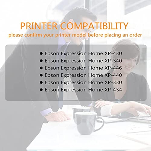 Run Star Remanufactured 288 Ink Cartridge Replacement for Epson 288XL 288XL T288XL for Expression Home XP-430 XP-340 XP-446 XP-440 XP-330 XP-434 Printer 5 Pack (2 Black, 1 Cyan, 1 Yellow, 1 Magenta)