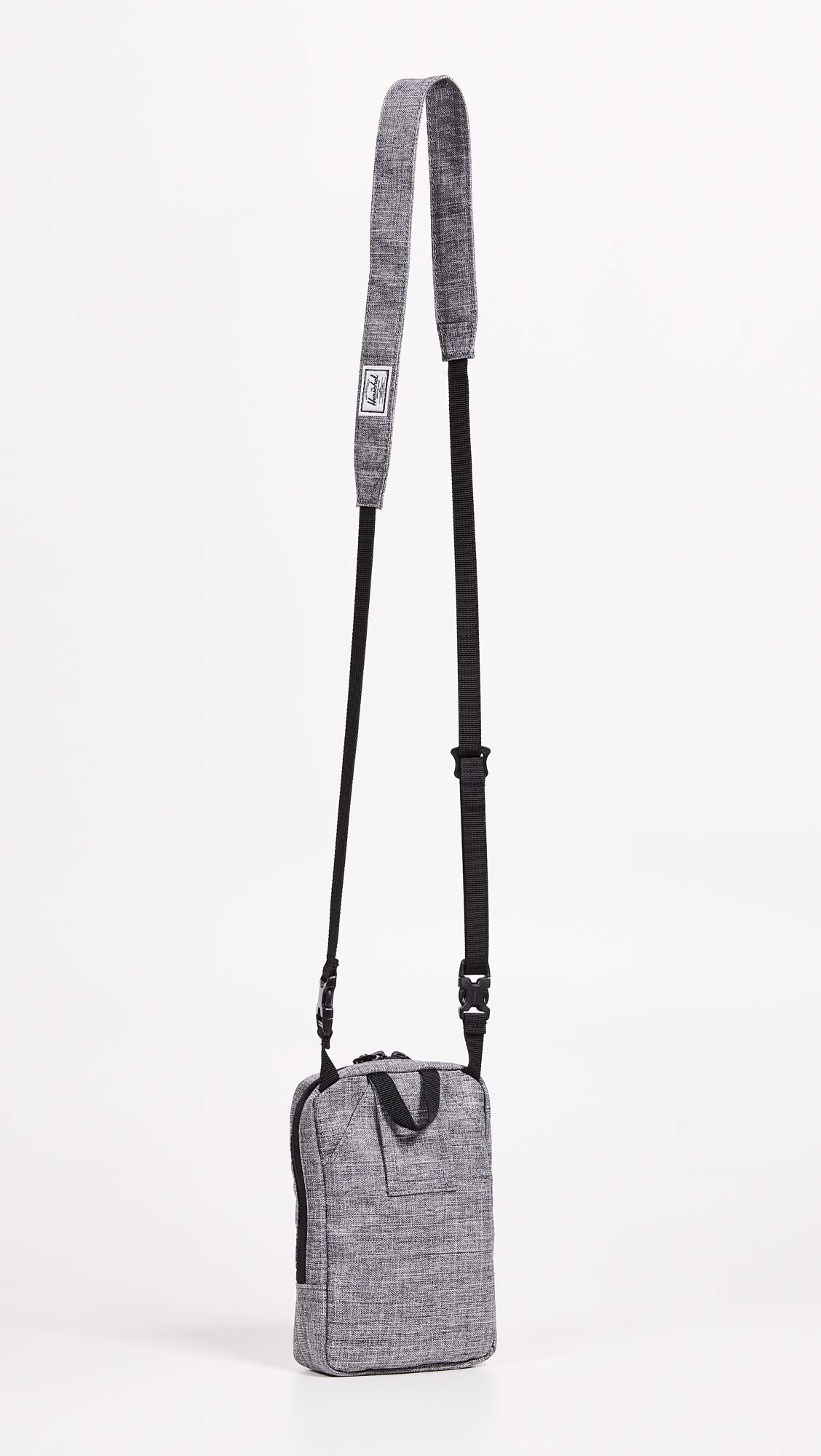 Herschel Sinclair Cross Body Bag, Raven Crosshatch, Large,10567-00919-OS