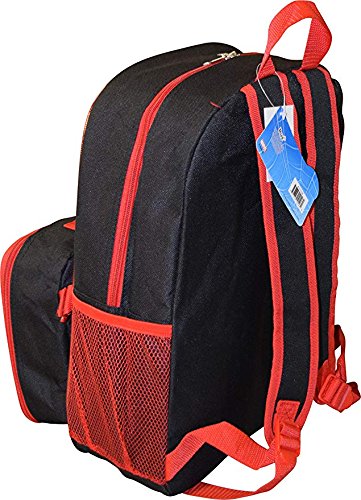 Spiderman Marvel 16" Backpack With Detachable Lunch Box