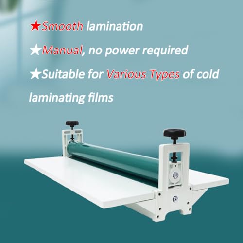 INTBUYING Laminating Machine Manual Laminator Machine Laminator Machine with Laminating Sheets 25 in Cold Laminator Machine for Personal Office