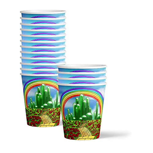 The Wonderful Wizard of Oz Birthday Party Supplies Set Plates Napkins Cups Tableware Kit for 16