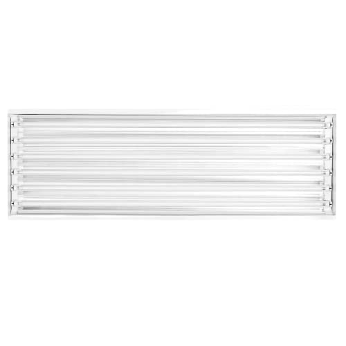 Sun & Stars Lighting HB-6/T5ADV HO Bay Fluorescent Lighting Fixture High Output T5HO, 120-277V (6 Lamp-T5)