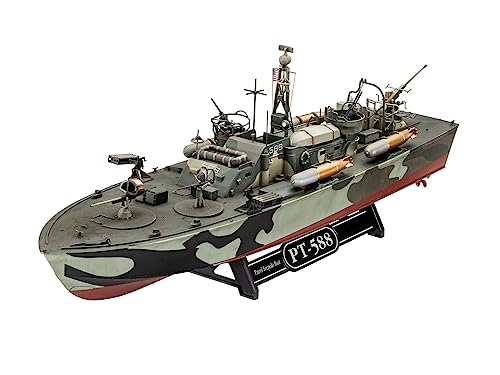 Revell RV05165 1:72 - Patrol Torpedo Boat PT-588/PT-57 Plastic Model kit