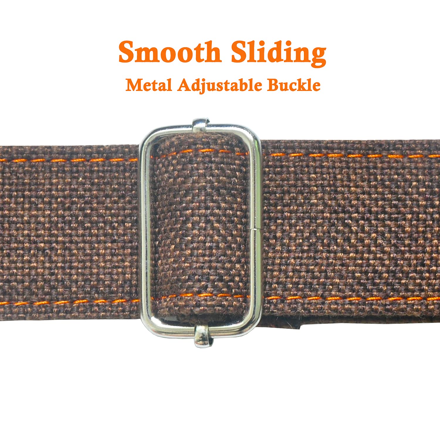 Ukulele Strap Adjustable Ukulele Shoulder Strap of Cotton Linen Style Durable Ends,with Picks Ukelele Strap Locks Buttons End Pins,for Soprano Concert Tenor Baritone Uke (Coffee)