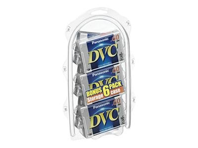 Pan AY-DVM60EJ6S Six Pack Mini-dv Tape 6