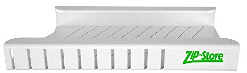 Zip n Store - Your Refrigerator Organizer Bins - Ziploc Bags Easy Fridge Organizer - Organizes 10 Bags, Perfect For Leftovers, Easy To See & Install, Access Food, Does not come with Tracks - Door