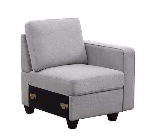Devion Furniture EZO Sofas, Light Gray
