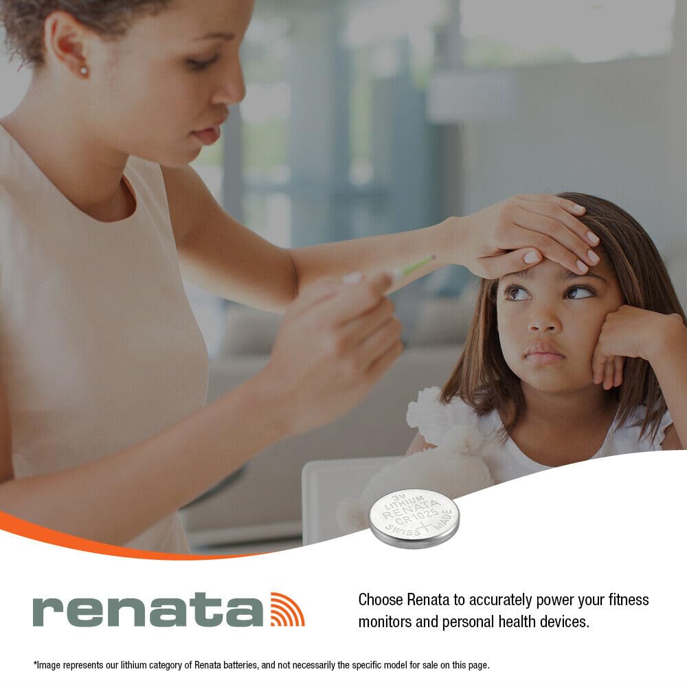 Renata Batteries CR2450N 3 Volt Lithium Coin Battery (4 Pack)