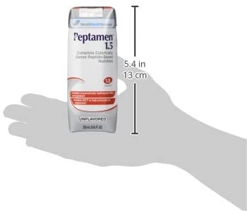 Peptamen 1.5 Complete High Calorie Elemental Diet Unflavored Liquid - 8.4Oz X 24Cans/Case
