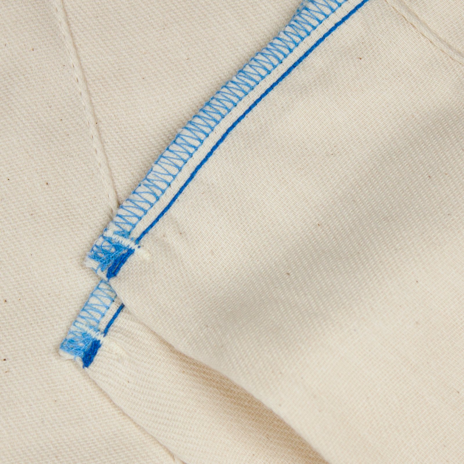 Unbleached Prefold Cloth Diapers by OsoCozy – 100% Cotton, Durable, Soft, Absorbent, Sustainable & Economical - 12"x16", Fits 7-15 Lbs. - (Infant 4x8x4)