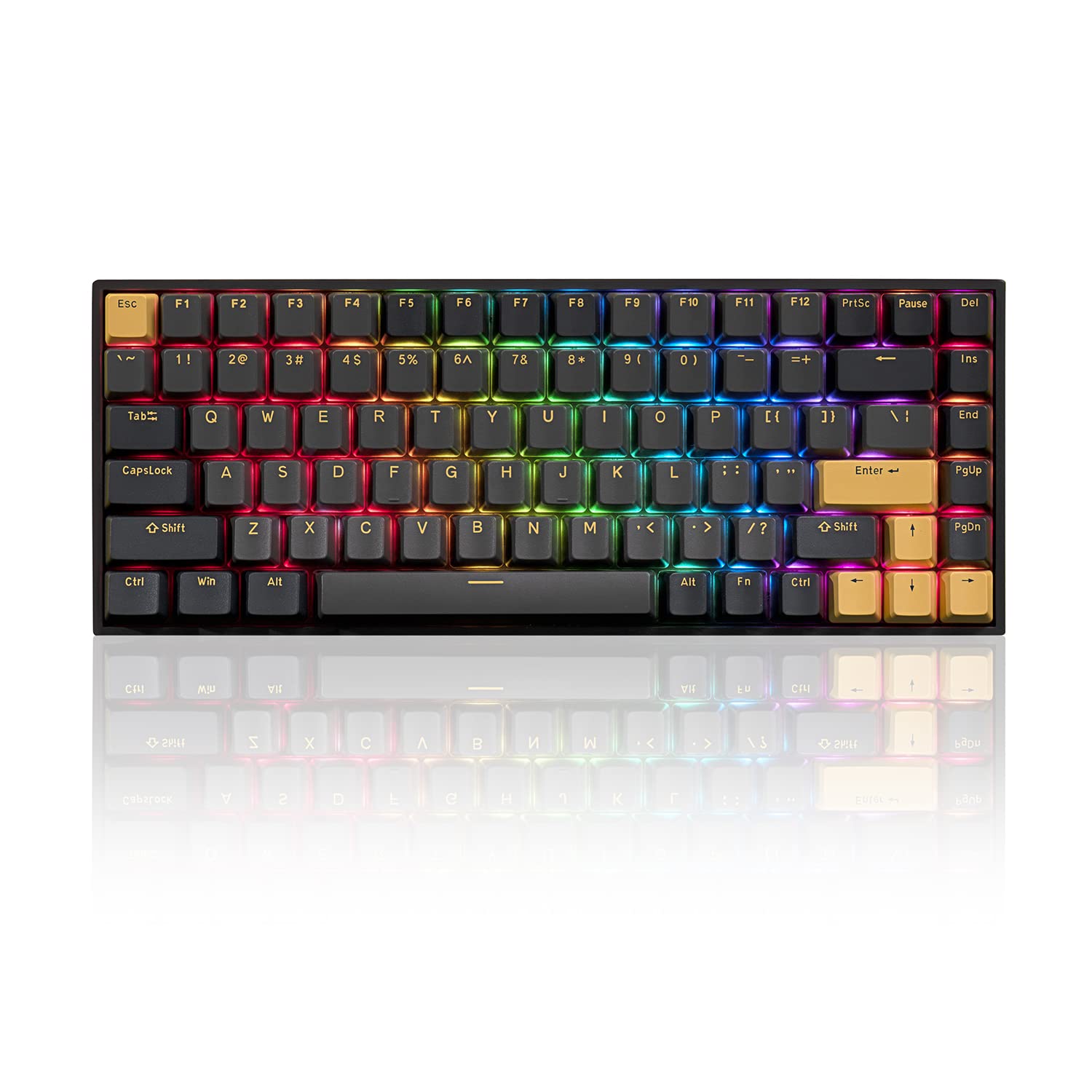 ONE METER 75% Wireless Mechanical Keyboard, Hot Swappable Mechanical Gaming Keyboard with Gateron G-Pro Switch and PBT Keycaps RGB LED Backlit