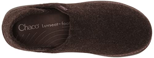 Chaco Women's Revel Moccasin, Dark Brown, 8
