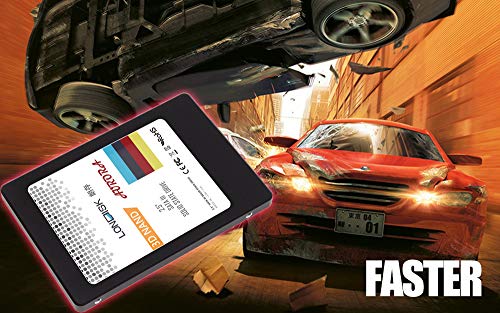 LONDISK 480GB SSD 2.5 Inch Solid State Drive Internal SSD Hard Drive SATA 3 SSD for Computer/Laptop/Desktop/Game Playing(480GB SSD Drive)
