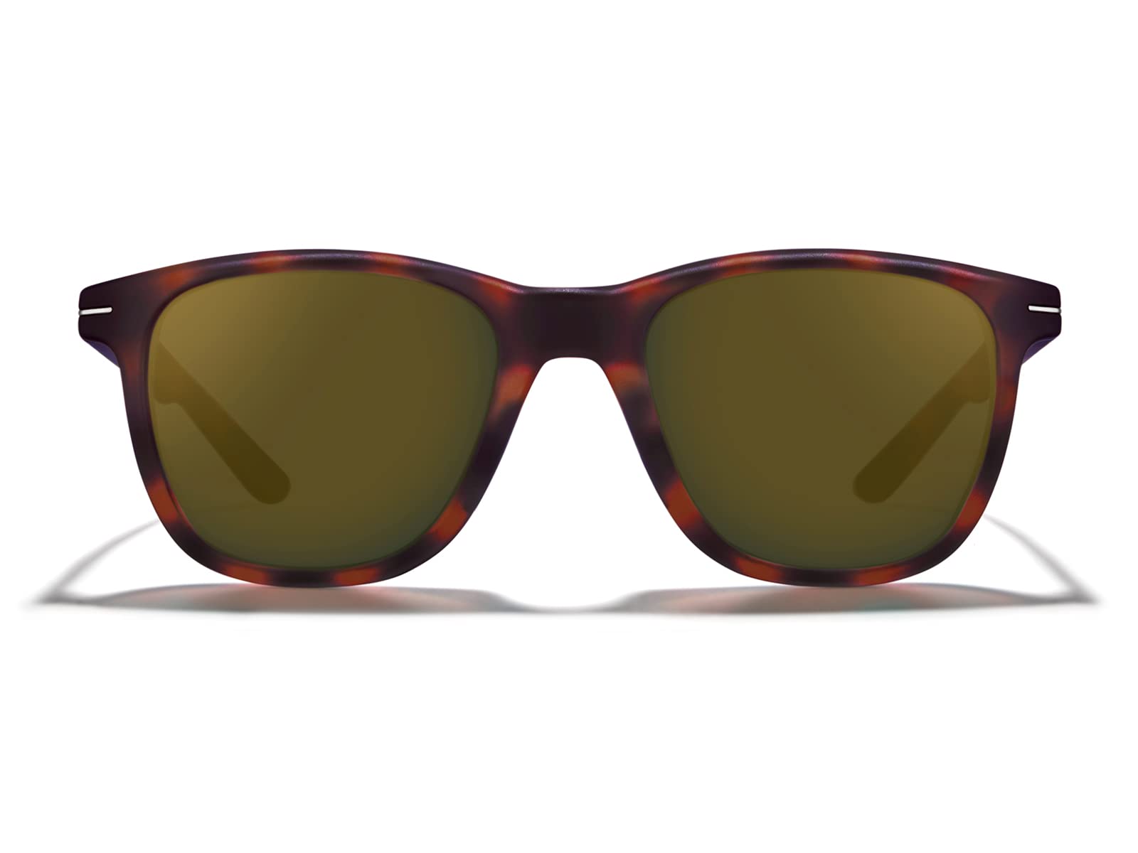 ROKA HALSEY Performance Sunglasses Designed for Sport for Men and Women - Matte Root Beer Frame - Bronze (Polarized) Lens