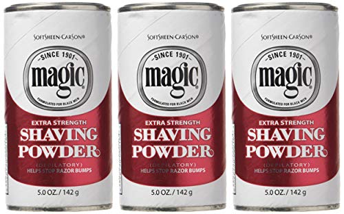 Magic Shaving Powder Red Extra Strength 5 oz (Pack of 3)