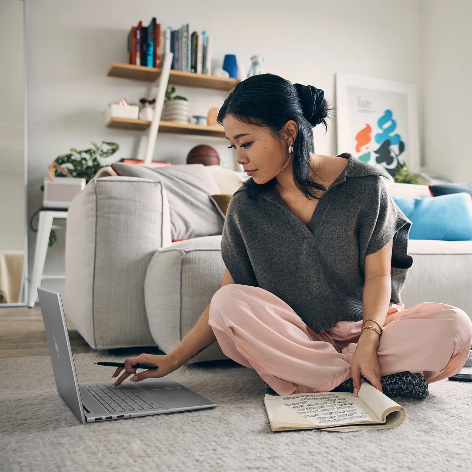 HP Envy Laptop, 17.3" IPS Touchscreen, Intel Core i7-1165G7, GeForce MX 450, 32GB RAM, 1TB PCIe, Backlit Keyboard, Fingerprint Reader, Wi-Fi 6, Audio by Bang & Olufsen, Win 11