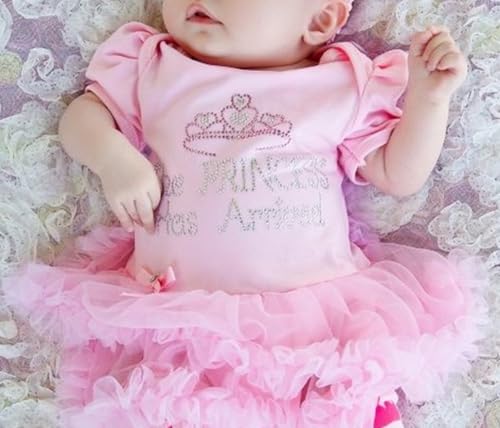 Kirei Sui Baby The Princess Has Arrived Bodysuit Tutu Small Pink