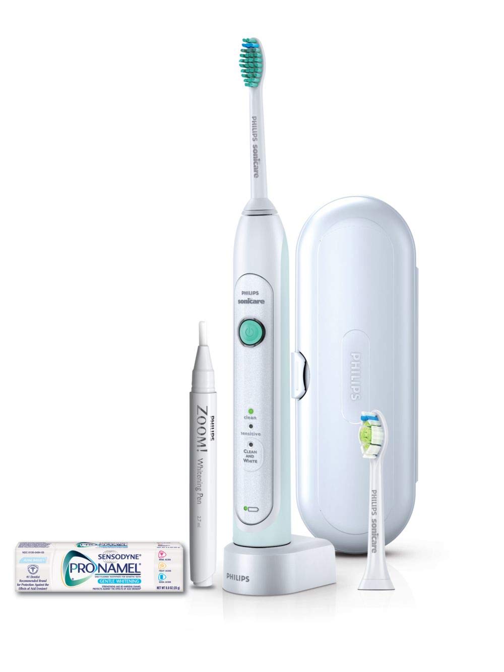 Philips Sonicare HealthyWhite Electric Rechargeable Toothbrush Special Pack, Hx6731/34
