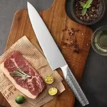 Generic 8"" Global Professional Japanese Chef's Knife G-2 Stainless steel handle Steel Yoshikin Knife,, Silver