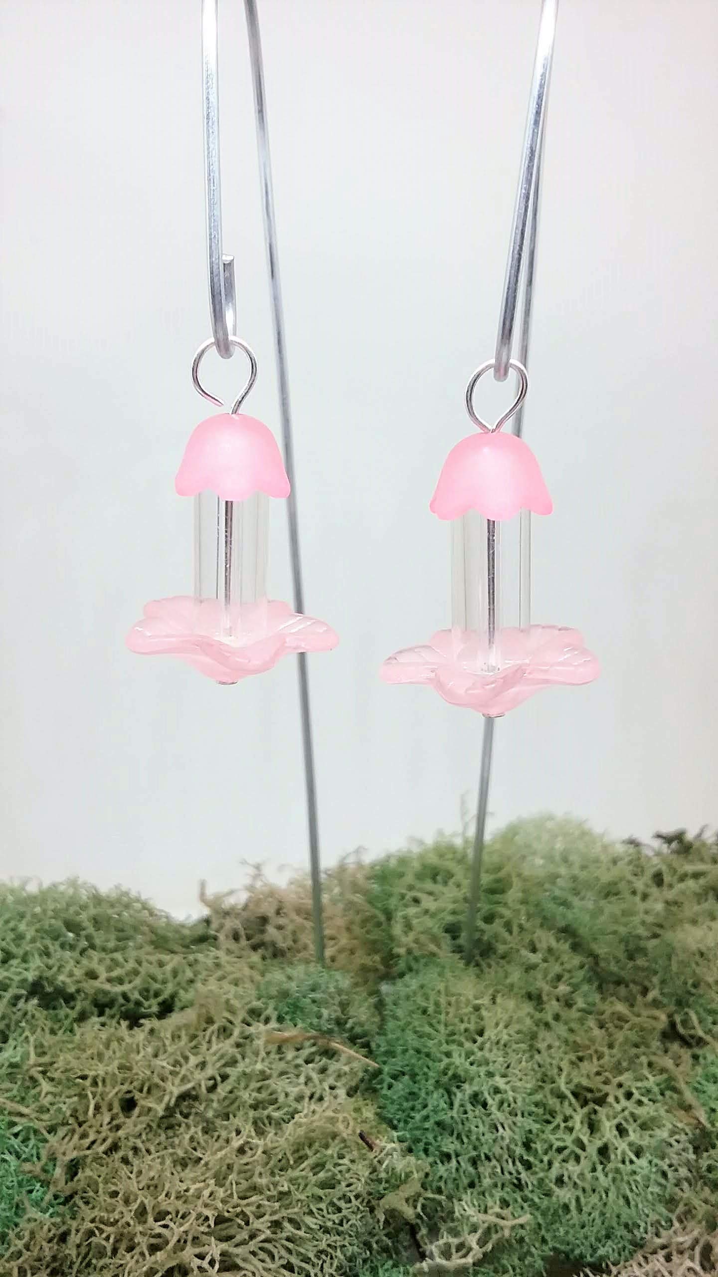 Fairy Garden Accessories. Set of 2 Miniature Bird Feeders.