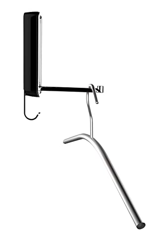 WENKO Premium Sigma 50582100 Folding Hook 2.5 x 18.5 x 2.5 cm ABS Black