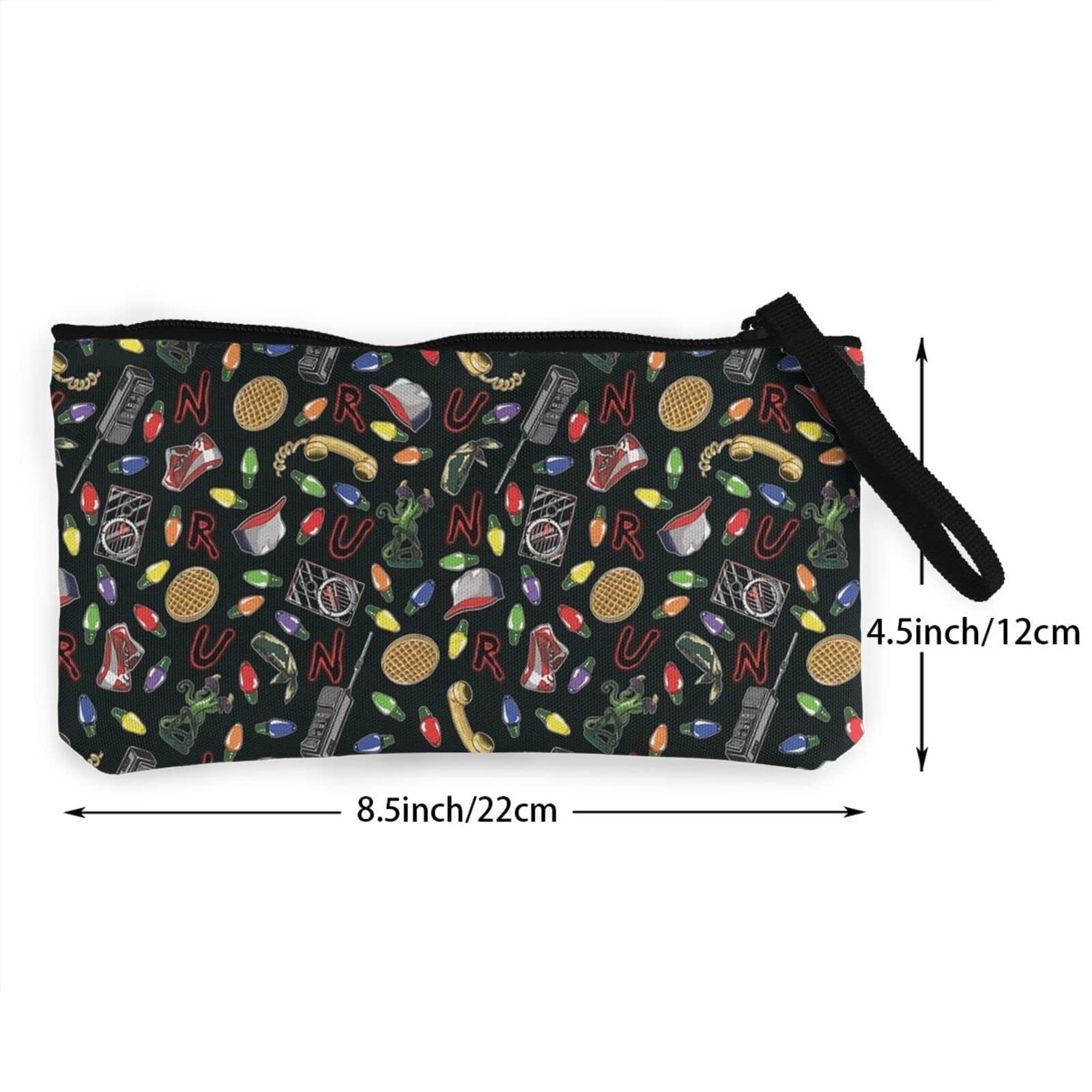 MOLTO BELLA small Cosmetic Toiletry Organizer Makeup Bag For Women Men Travel Bag (Stranger School Things)