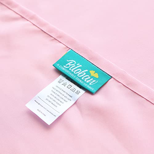 Standard Size Daycare/Pre-School Cot Sheet, 23" x 51", Children’s Naptime Cot Sheet, Pink, Breathable Microfiber Nap Sheet for Boys and Girls