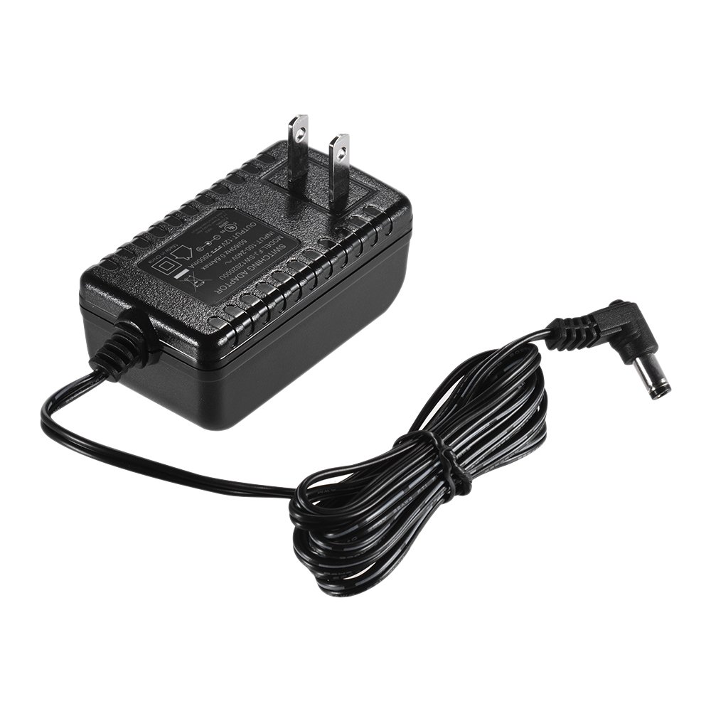 YONGNUO 12V 2A Standard Power Adapter with US Plug Wide Voltage 100-240V for YONGNUO YN300III YN216 YN1410 YN300Air YN160III YN168 YN360 LED Video Light