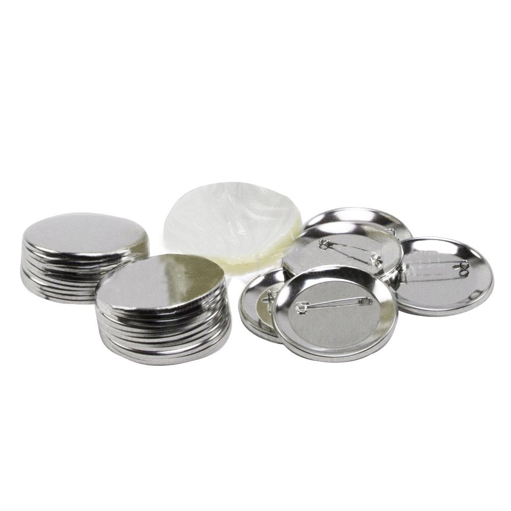Sunshine 50mm Hand Badge Maker Badge & Button Machine Kit for stamping metal-back badge parts (100sets)
