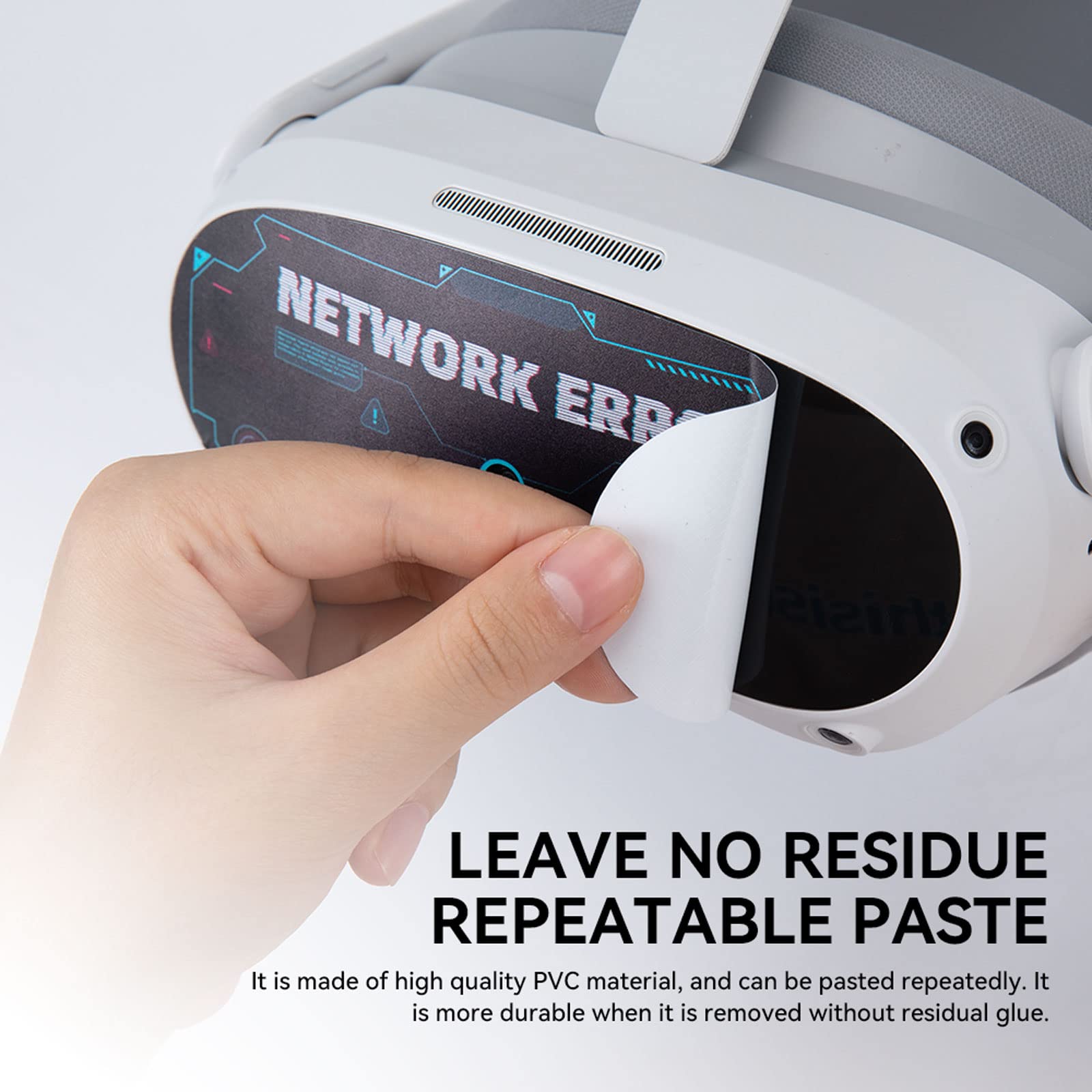 PVC Decal Stickers VR Headsets and Controllers Stickers Skin,Fashion Decal Skin Accessories for PICO 4 (1)