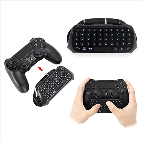 Digital Mini Bluetooth Keyboard for PS4 w/Cable Built in Speaker Dual Shock Controller