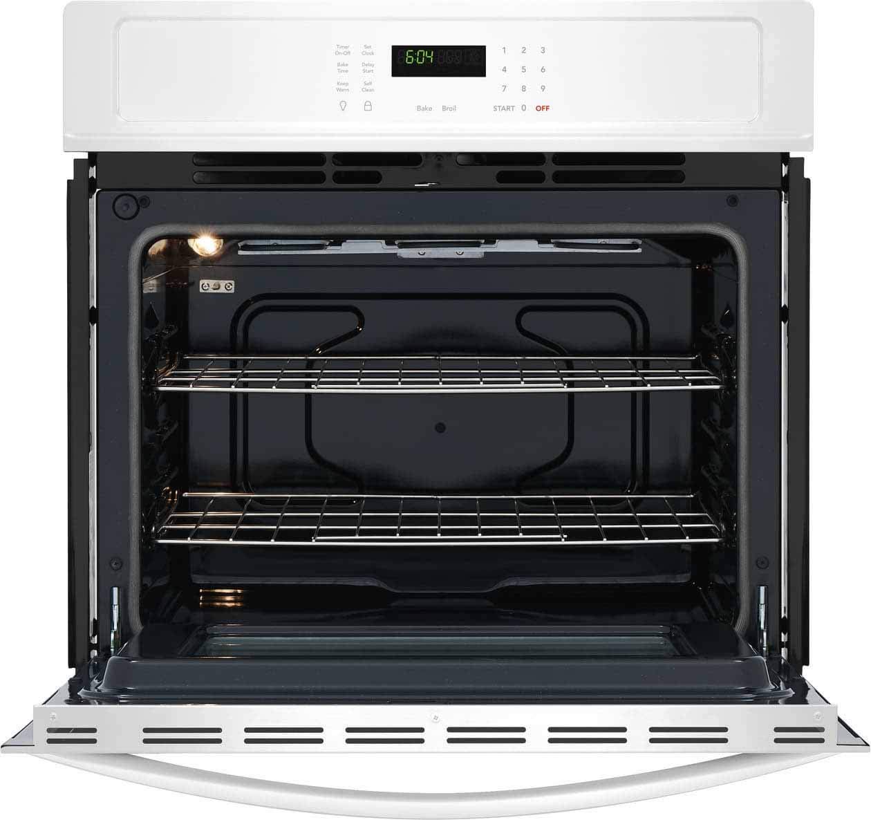Frigidaire FFEW2726TS 27 Inch 3.8 cu. ft. Total Capacity Electric Single Wall Oven with 2 Oven Racks, Sabbath Mode, ADA Compliant, in Stainless Steel