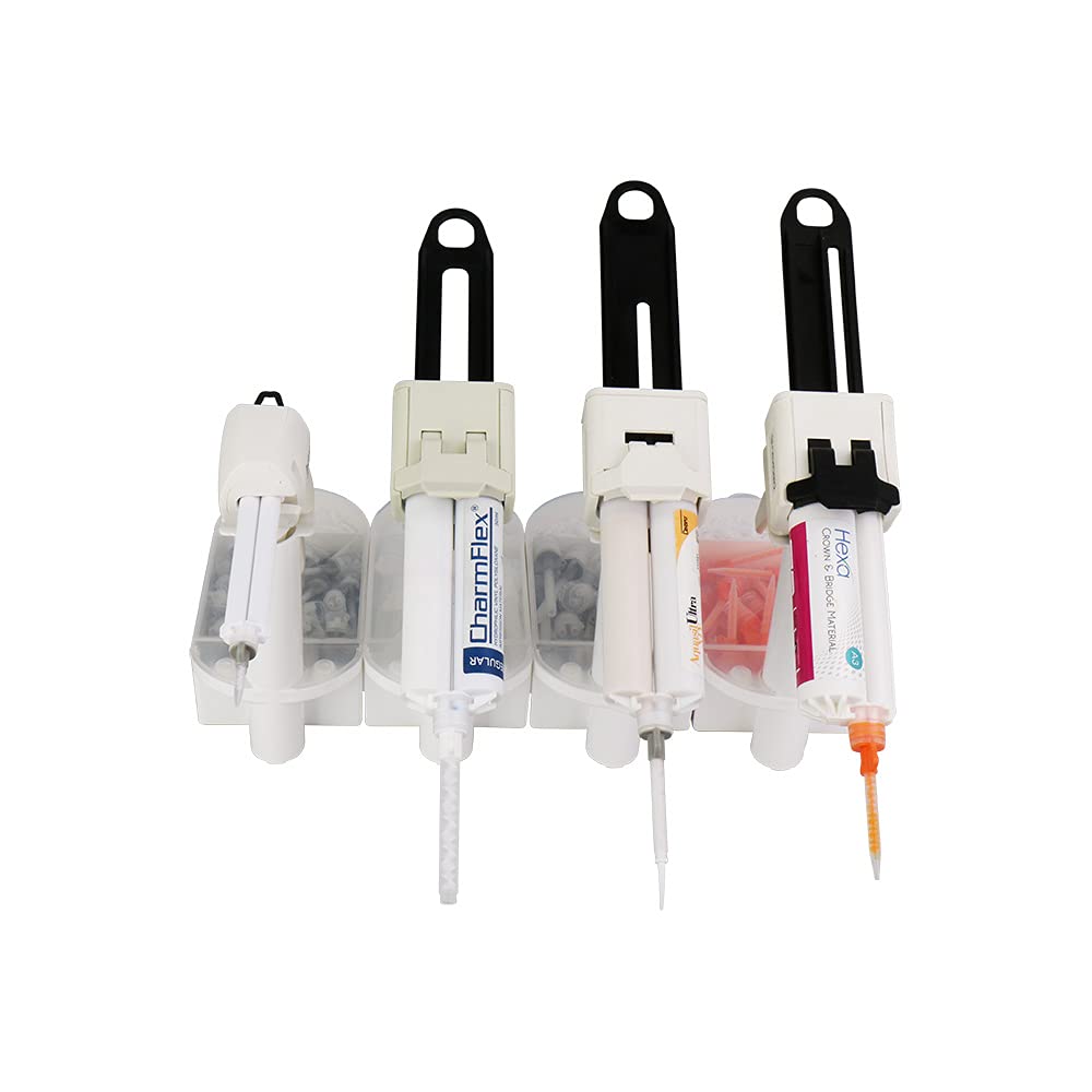 Holder for Dental Impression Dispenser Gun/Dental Mixing Tip/Dental Intra-Oral Tips Organizer…