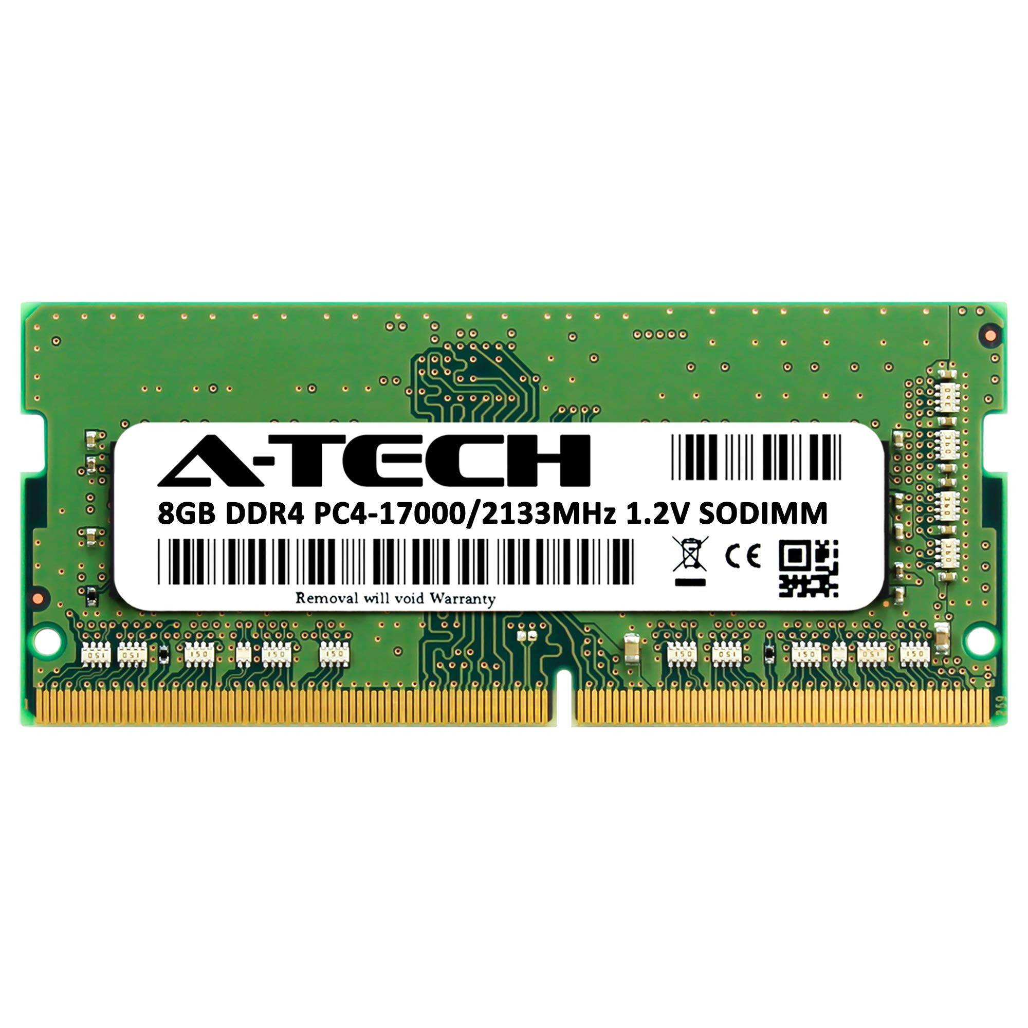 A-Tech 8GB RAM for Dell Latitude 7480, 7380, 7280, 5288, 5280, 3588, 3580, 3488, 3480, 3380 Laptop | DDR4 2133 MHz SODIMM PC4-17000 Memory Upgrade