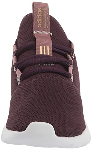 adidas Women's Cloudfoam Pure 2.0 Running Shoe, Shadow Maroon/Gold Metallic/Wonder Oxide, 6.5