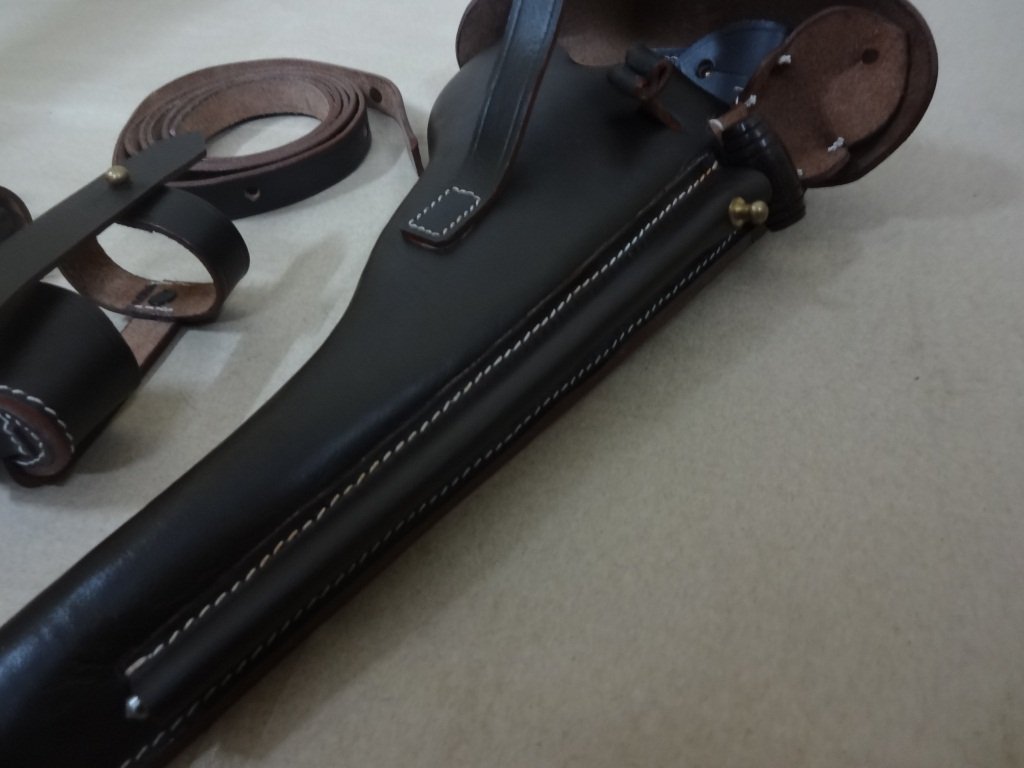 Luger P08 Artillery Cleaning Rod Tool with Wood Handle - Reproduction