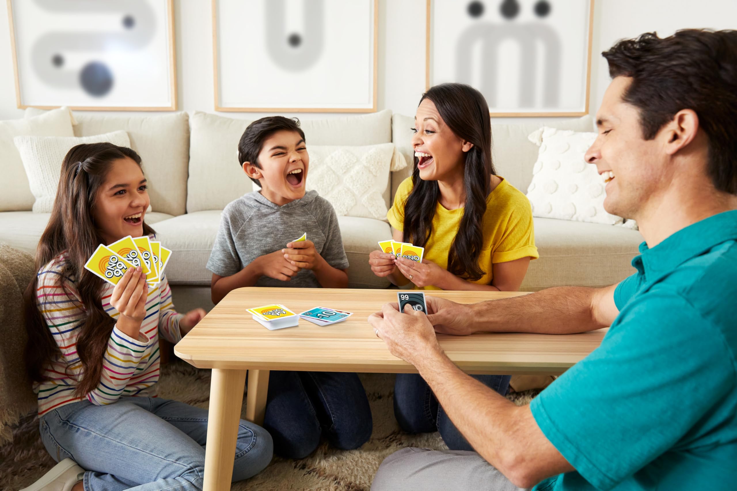 Mattel Games ONO 99 Card Game from The Makers of UNO for Kids, Adults & Families, Add Numbers & Don't Go Over 99
