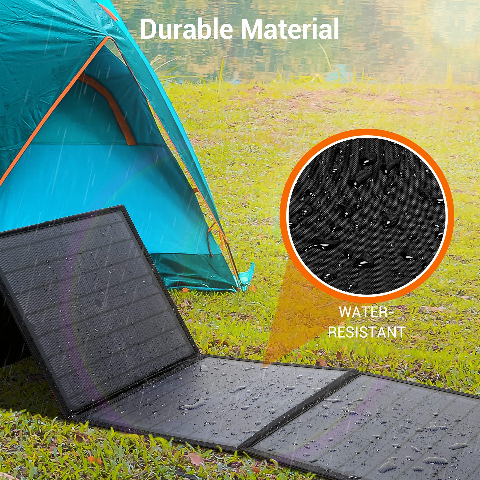 AIPER Foldable 60W Solar Panel