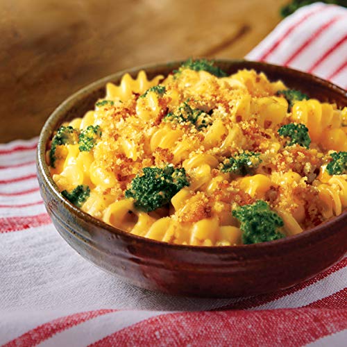 Amy's Frozen Meals, Broccoli and Cheddar Cheese Bake, Made With Organic Rice Pasta and Veggies, Gluten Free Microwave Meals, 9.5 Oz
