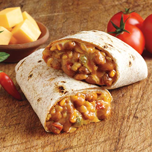 Amy's Frozen Meals, Gluten Free Cheddar Cheese Burrito with Beans and Rice, Made With Organic Beans and Rice, Microwave Meals, 5.5 Oz