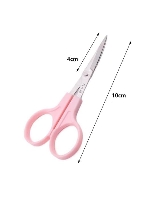 yizhichun 3 Pcs Small Embroidery Curved Scissors Cross Stitch Sewing Craft Small Tools DIY Scissors for Crafting, Sewing, Dressmaking, Cloth