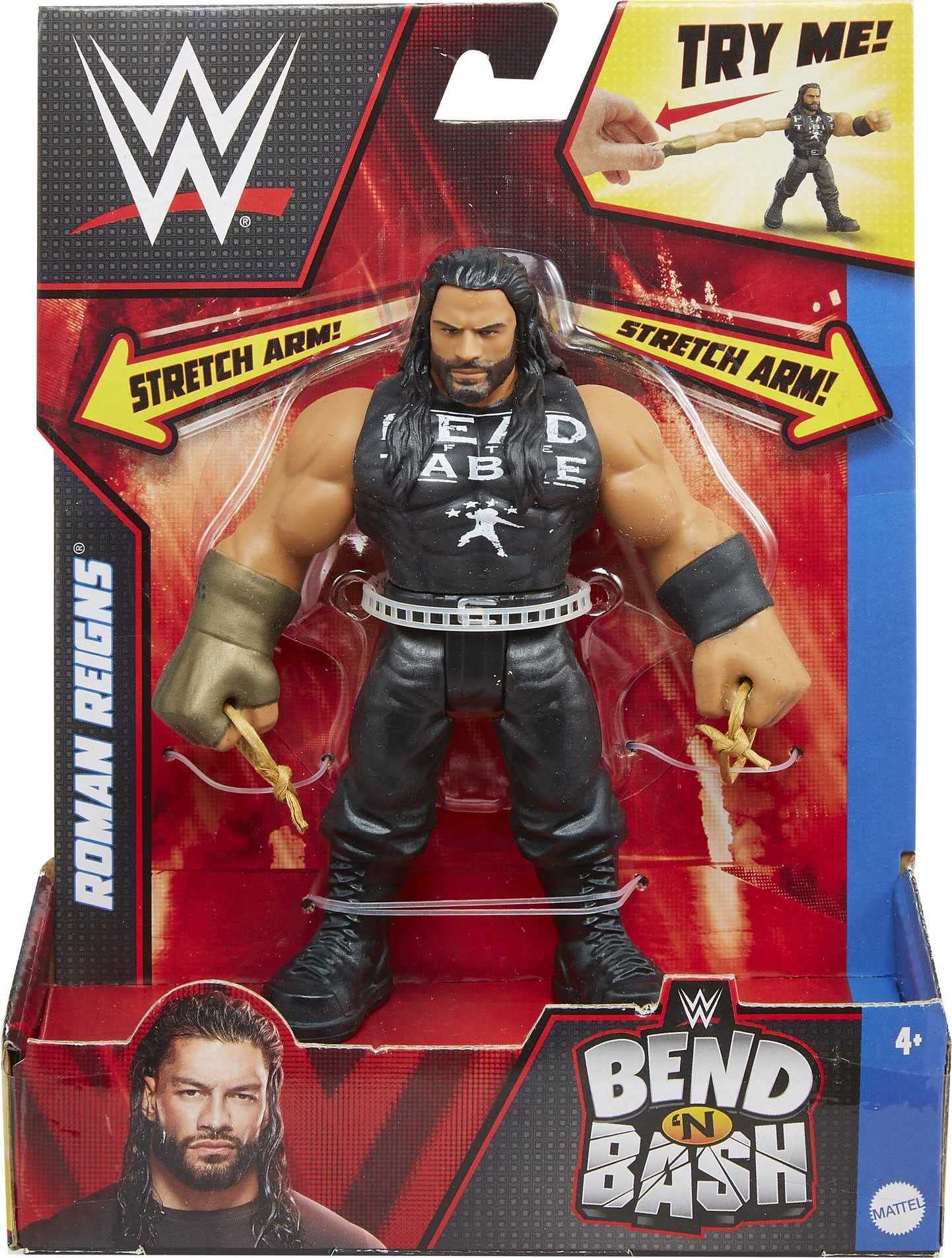 ​​WWE Basic Action Figures, Posable 5.5-inch Collectible for Ages 6 Years Old & Up