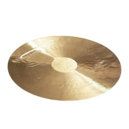Arborea Gong Wind Gong 16 Inch Authentic Chinese Gong Includes Padded Gong Mallet & Hanging String for Sound Healing Home (16" Wind Gong)