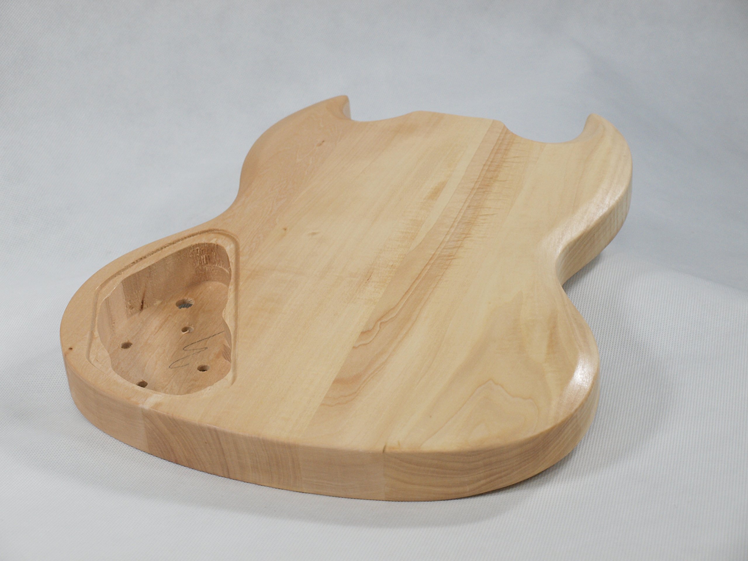 Solo SG Style DIY Guitar Kit, Basswood Body, 3 Pick Ups
