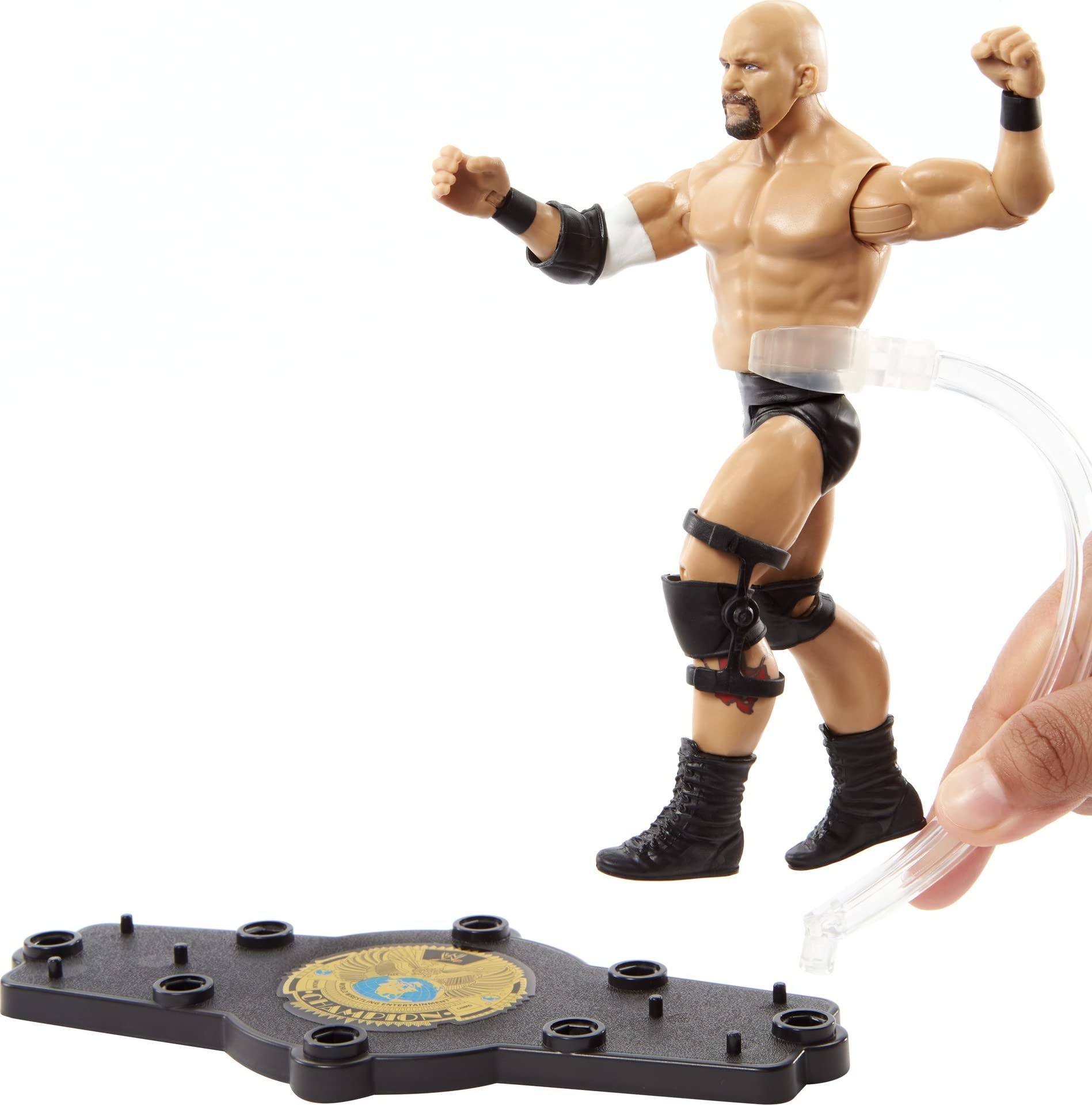 Mattel WWE “Stone Cold” Steve Austin vs Kane Championship Showdown 2-Pack 6-inch Action Figures Monday Night RAW Battle Pack for Ages 6 Years Old & Up