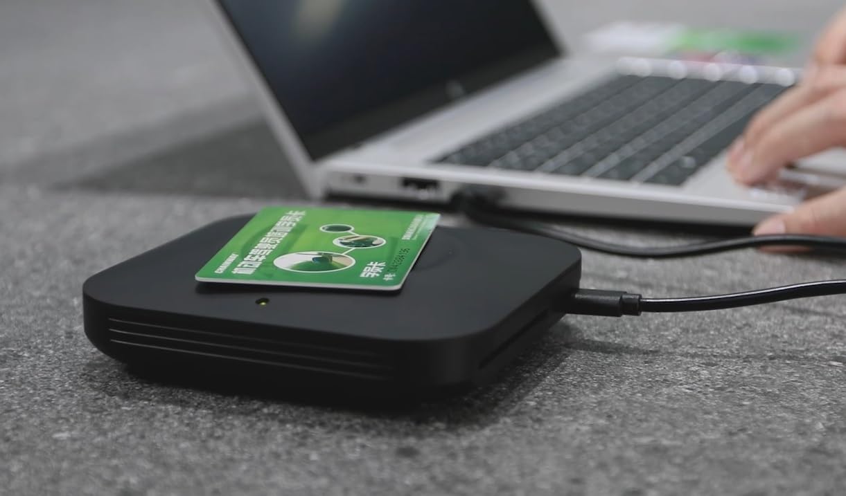 Chainway R1 Tabletop RFID Reader/Writer, UHF Tag and NFC Access Card Encoder, Impinj E310, Class 1 Gen 2, EPC - UHF - HF - NFC - RFID, Multi-Protocol RFID Encoding Device