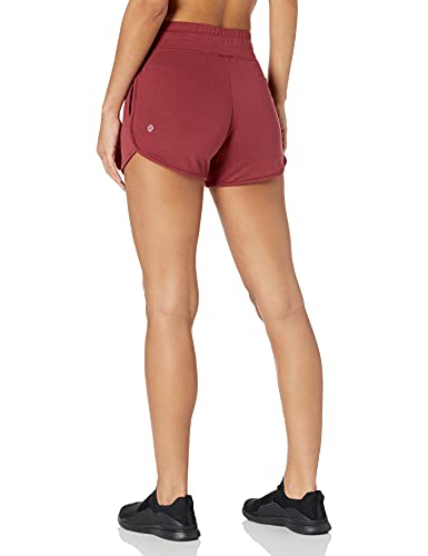 Amazon Brand - Core 10 Women's Soft Cotton French Terry Short, Neutral Camo, Medium
